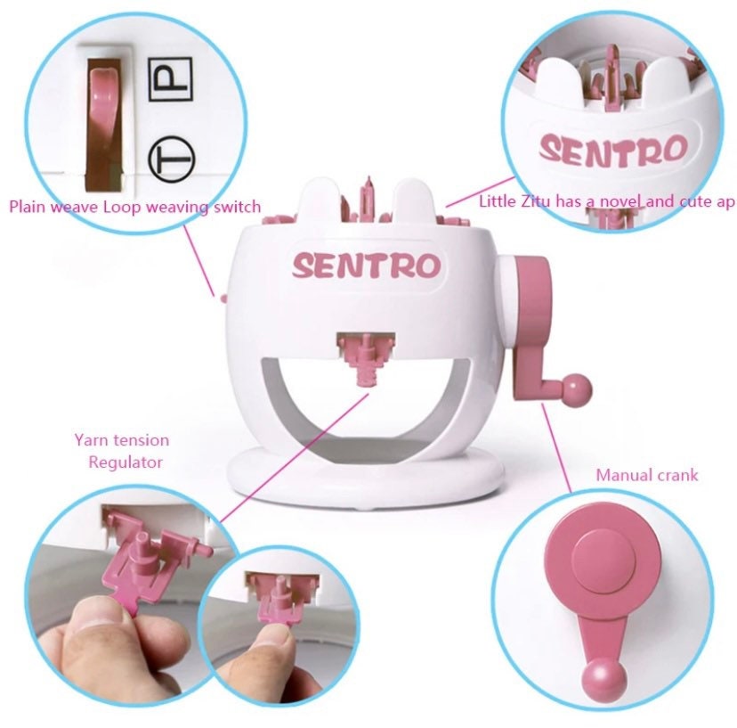 Sentro 22 Needle, Sentro Knitting Machine, Viral Knitting Machine, Gift ...