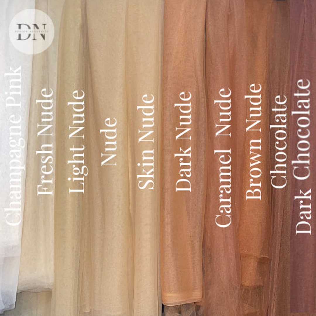 Skin Tone Illusion Mesh - Etsy