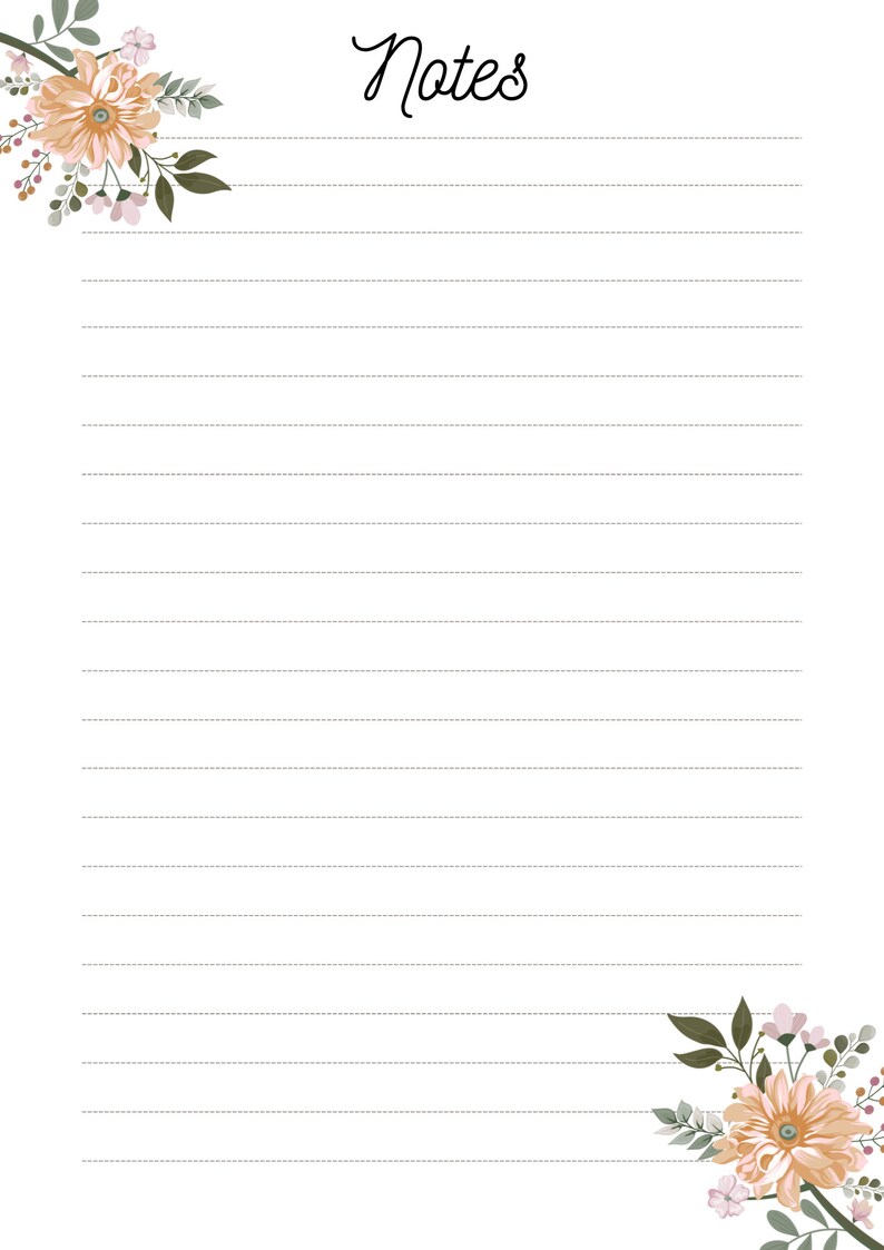 Notepad - Etsy