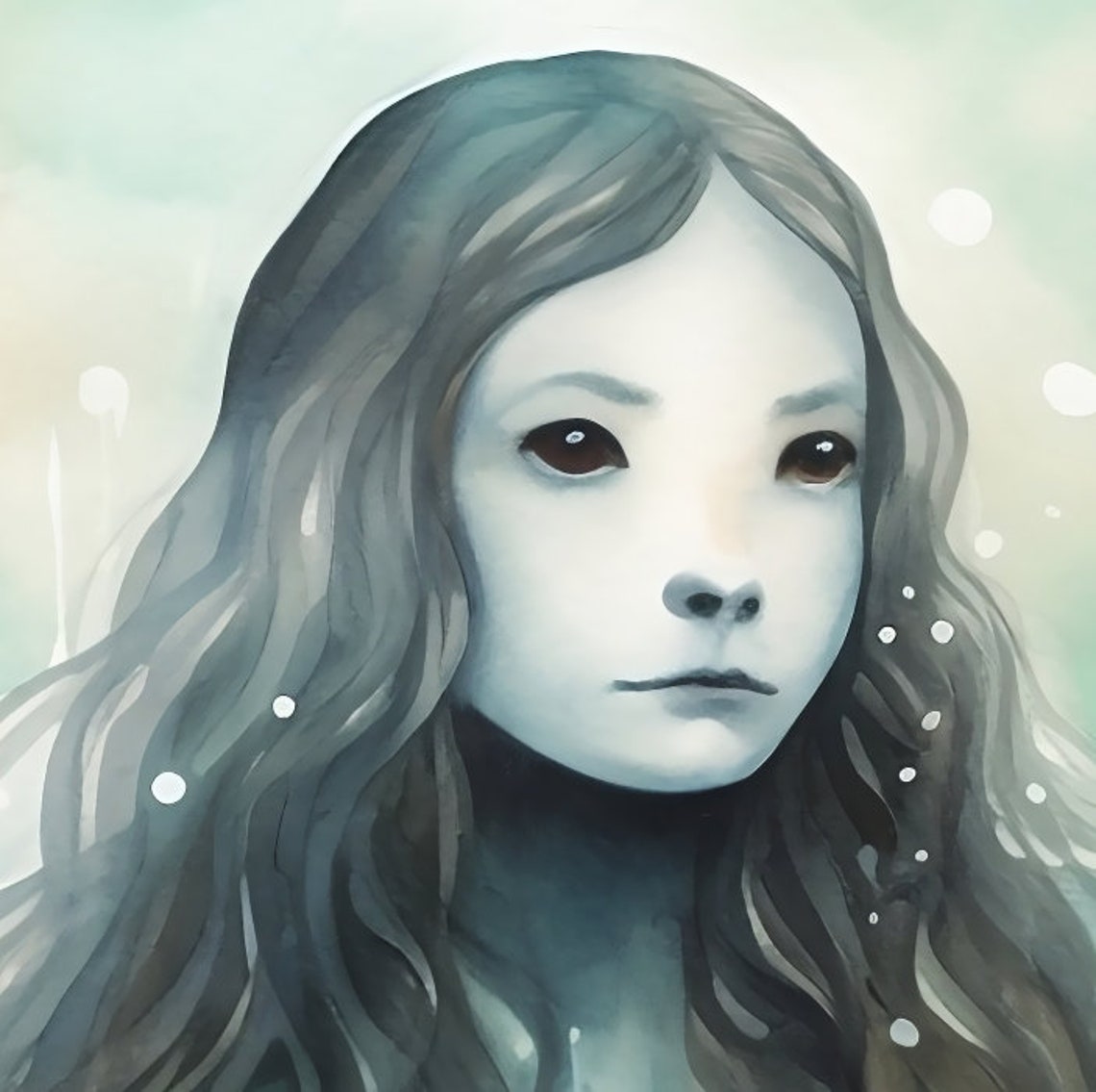 Selkie Digital Image Scottish Seal Shapeshifter Printable Art ...