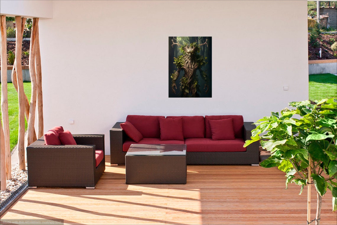 Leshy Forest Spirit Digital Image Leshi Demon Printable Art Leshii ...