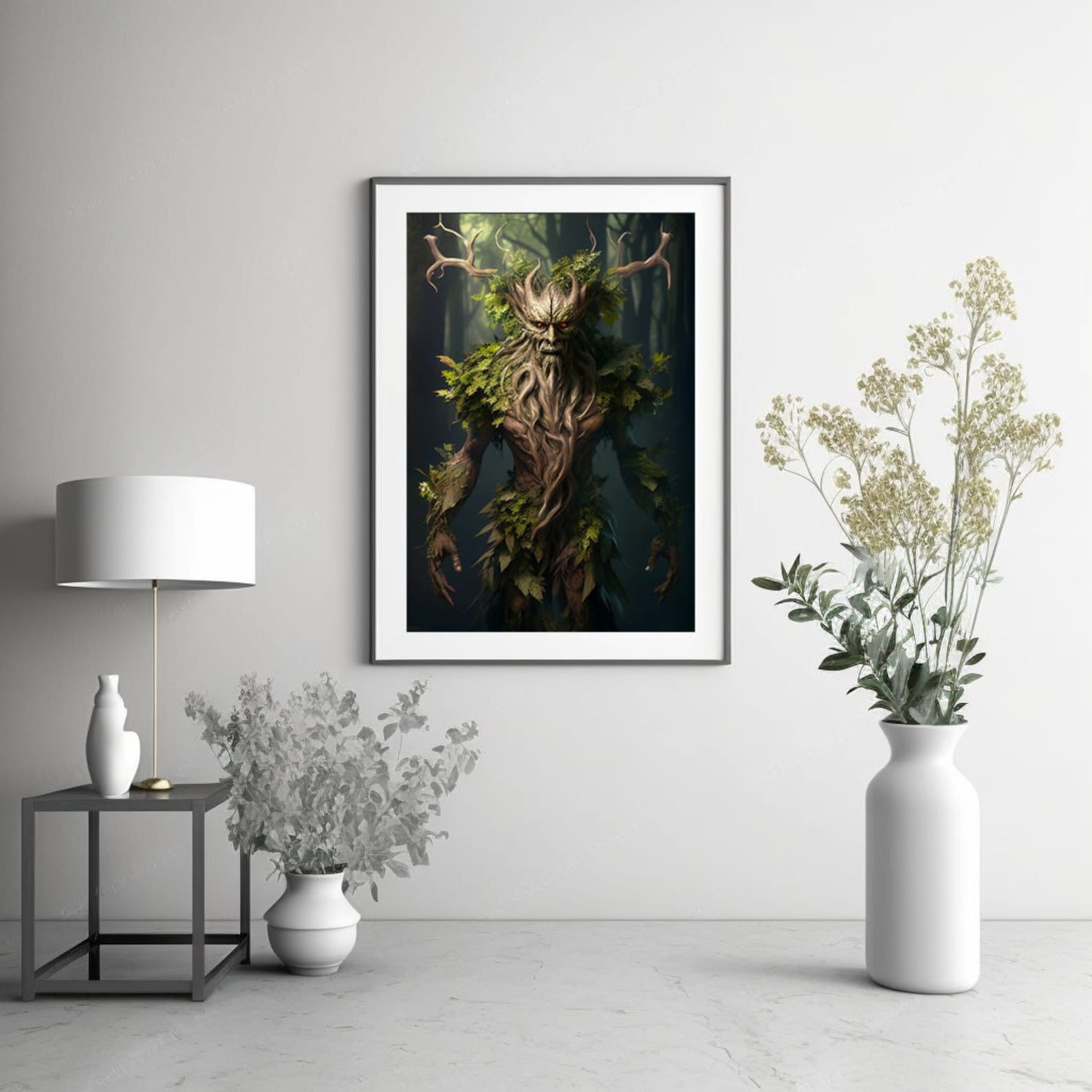 Leshy Forest Spirit Digital Image Leshi Demon Printable Art Leshii ...