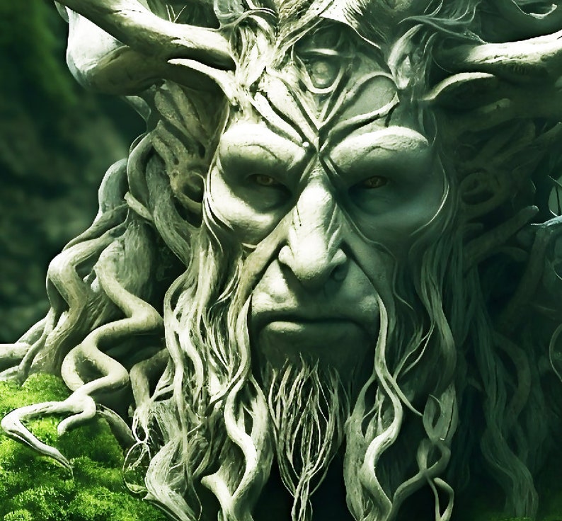 Cernunnos Celtic God of Nature Digital Art the Horned God Digital Image ...