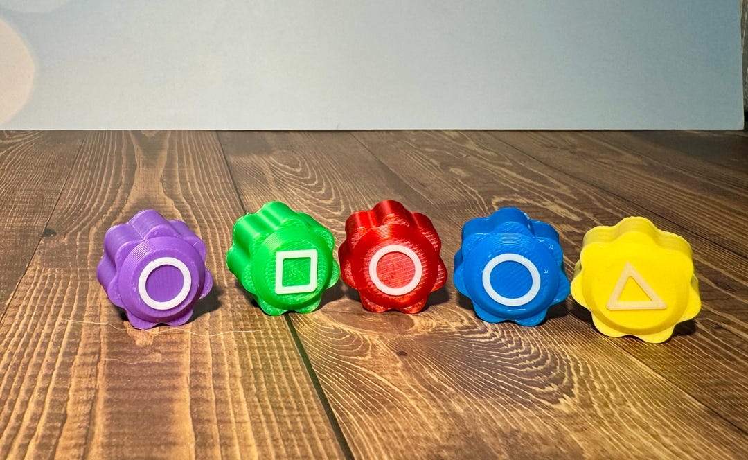 3D Printed Gonggi Set: Squid Game-inspired Korean Jacks Game - Etsy