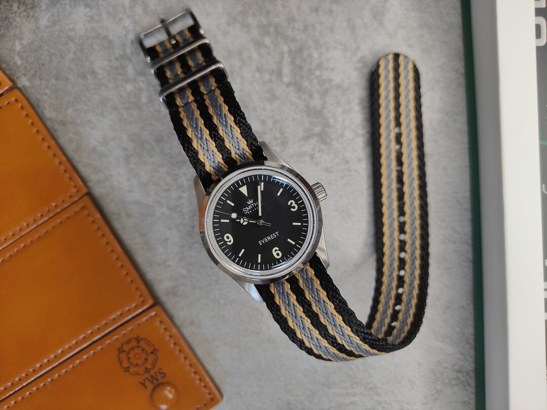 Premium Herringbone James Bond No Time to Die Nylon Single Pass NATO ...