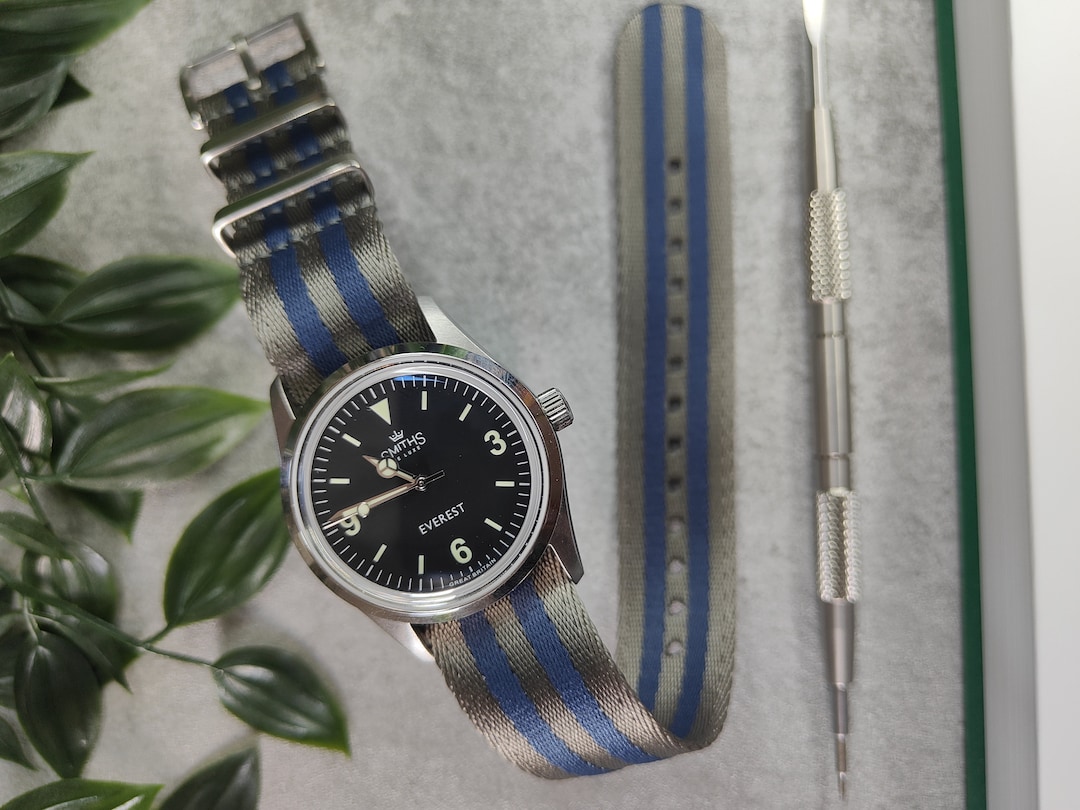 Premium James Bond Spectre Single Pass Seatbelt NATO Military Watch ...