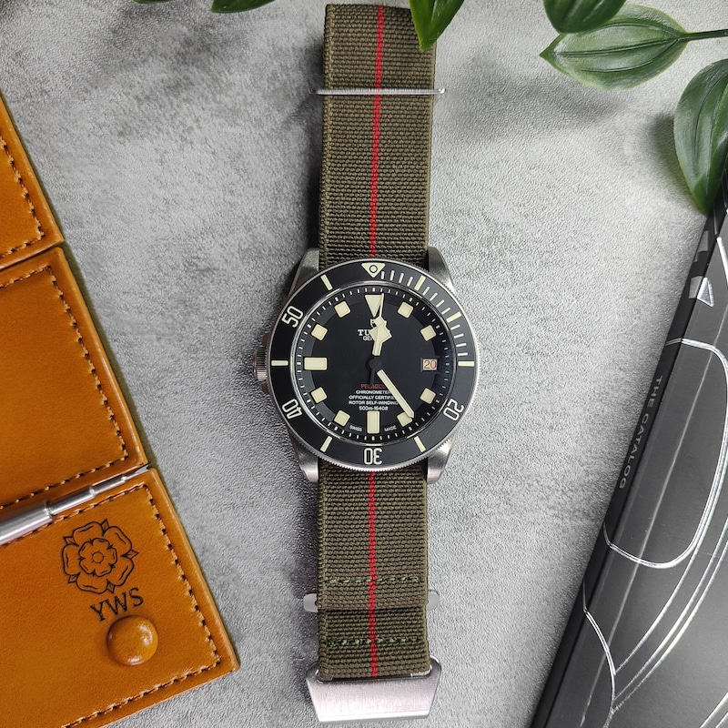 Marine Green Watch Strap - Etsy UK