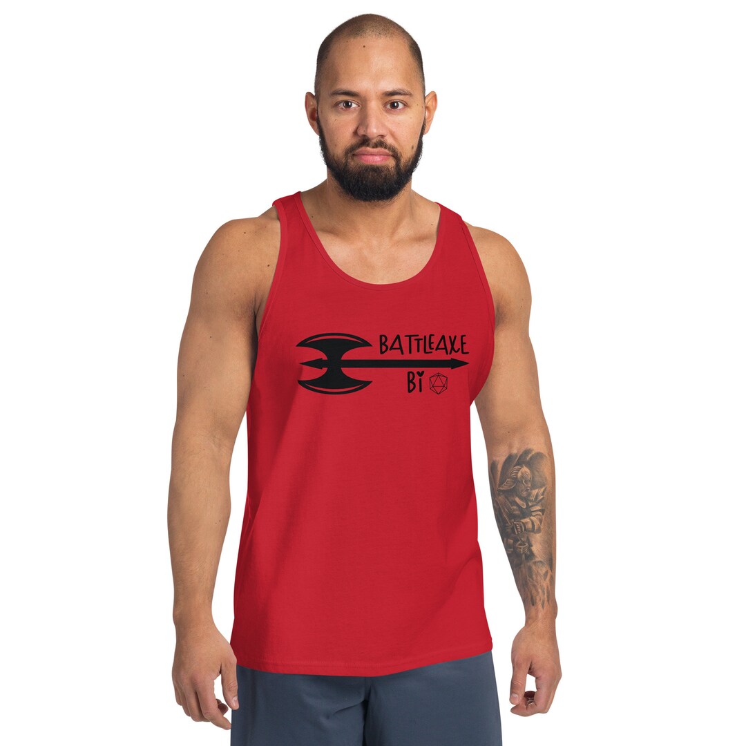 Battleaxe Bi Battleaxe Bisexual Lgbtq Queer Gym Shirt Lgbt Etsy