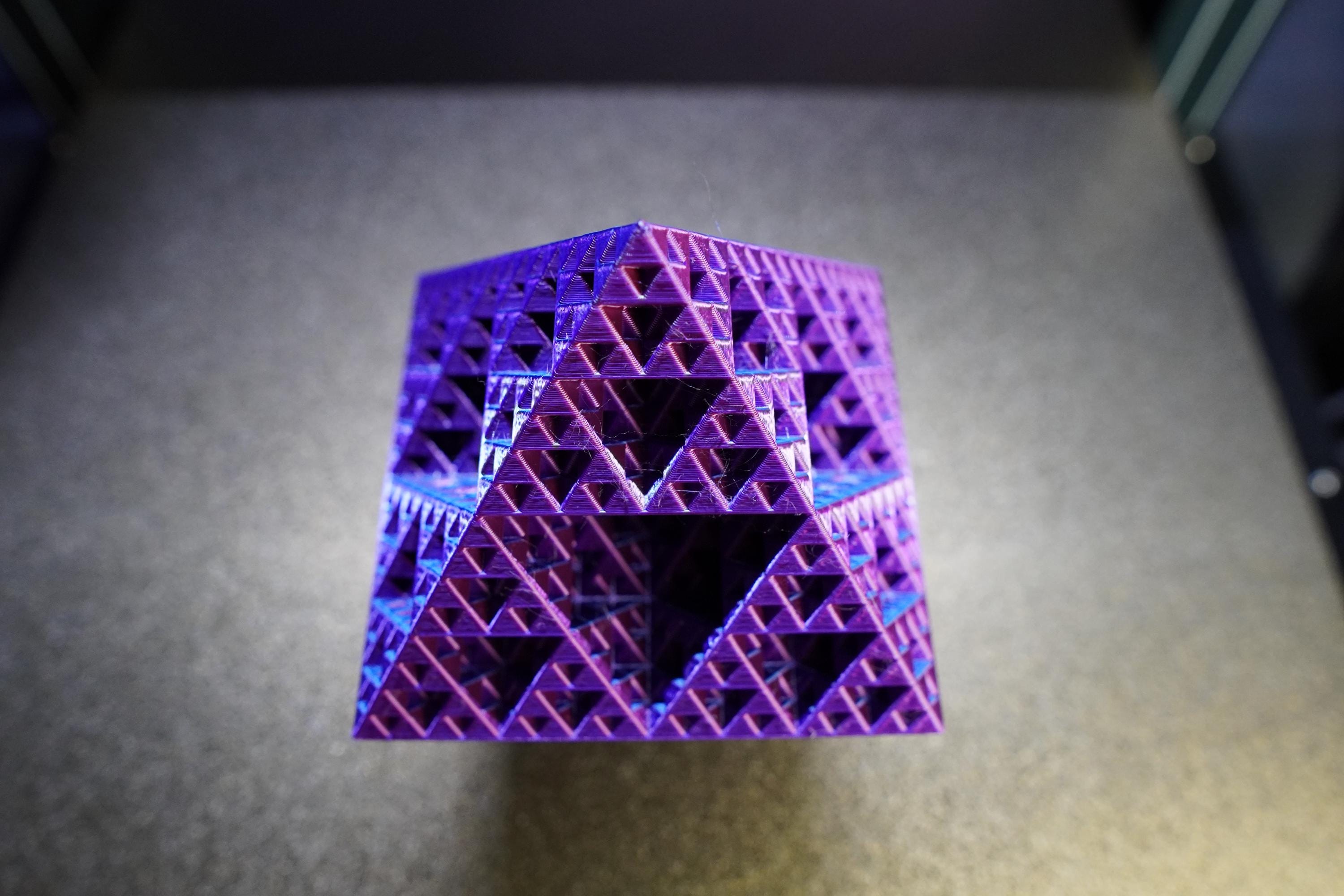 3D Printed Sierpinski Pyramid - Etsy