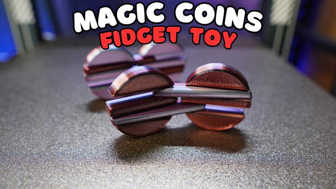 Magic Coins Articulating Fidget Toy - Etsy