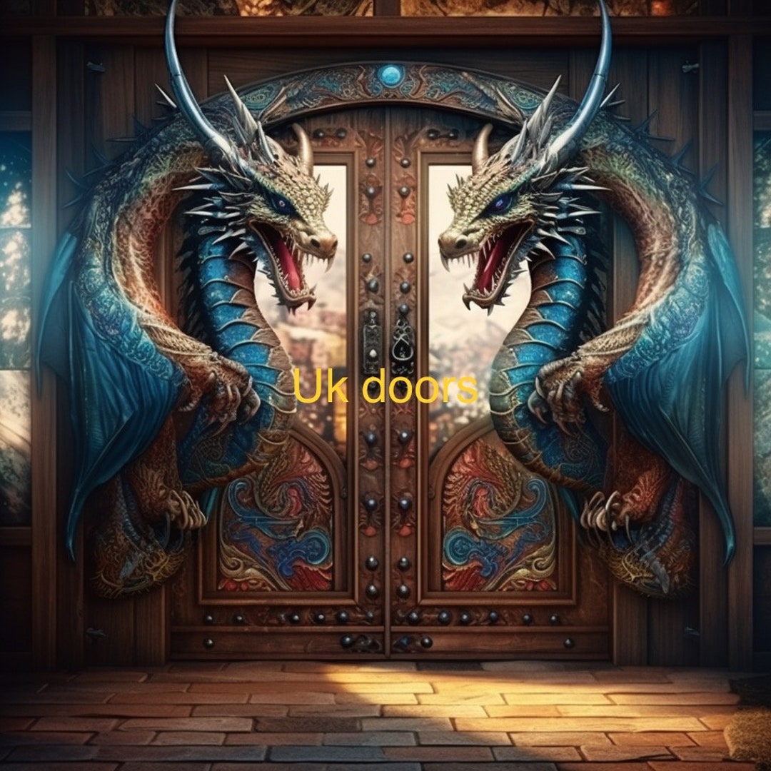 Jade Dragon Doors - Etsy