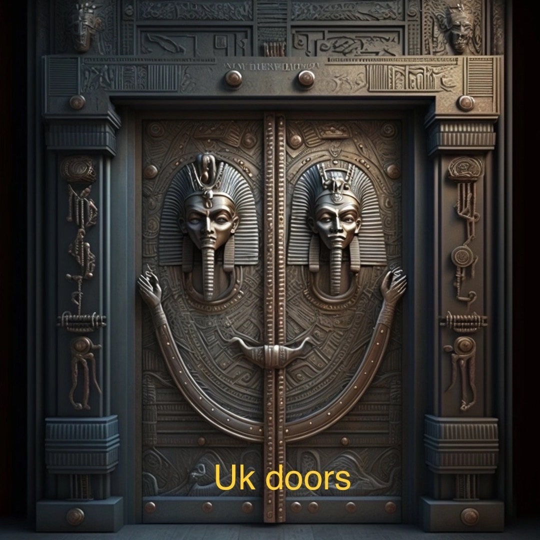 Ancient Egyptian Digital Doors - Etsy Australia