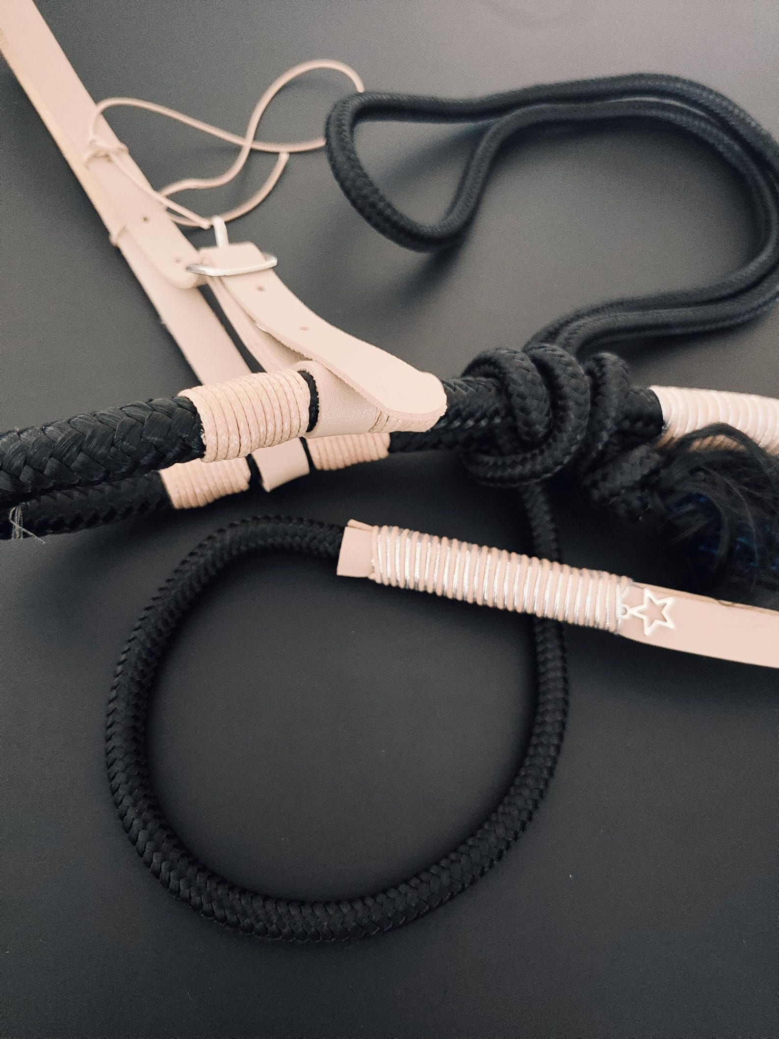 Hobby Horse Accessories, Bosal, Western Bridle With Mecate, Western ...