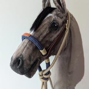 Hobby Horse Accessories, Bosal, Western Bridle With Mecate, Western ...