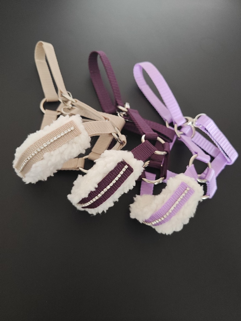 Hobby Horse Accessories, Halters, Bridles, Including Fur Trim and ...