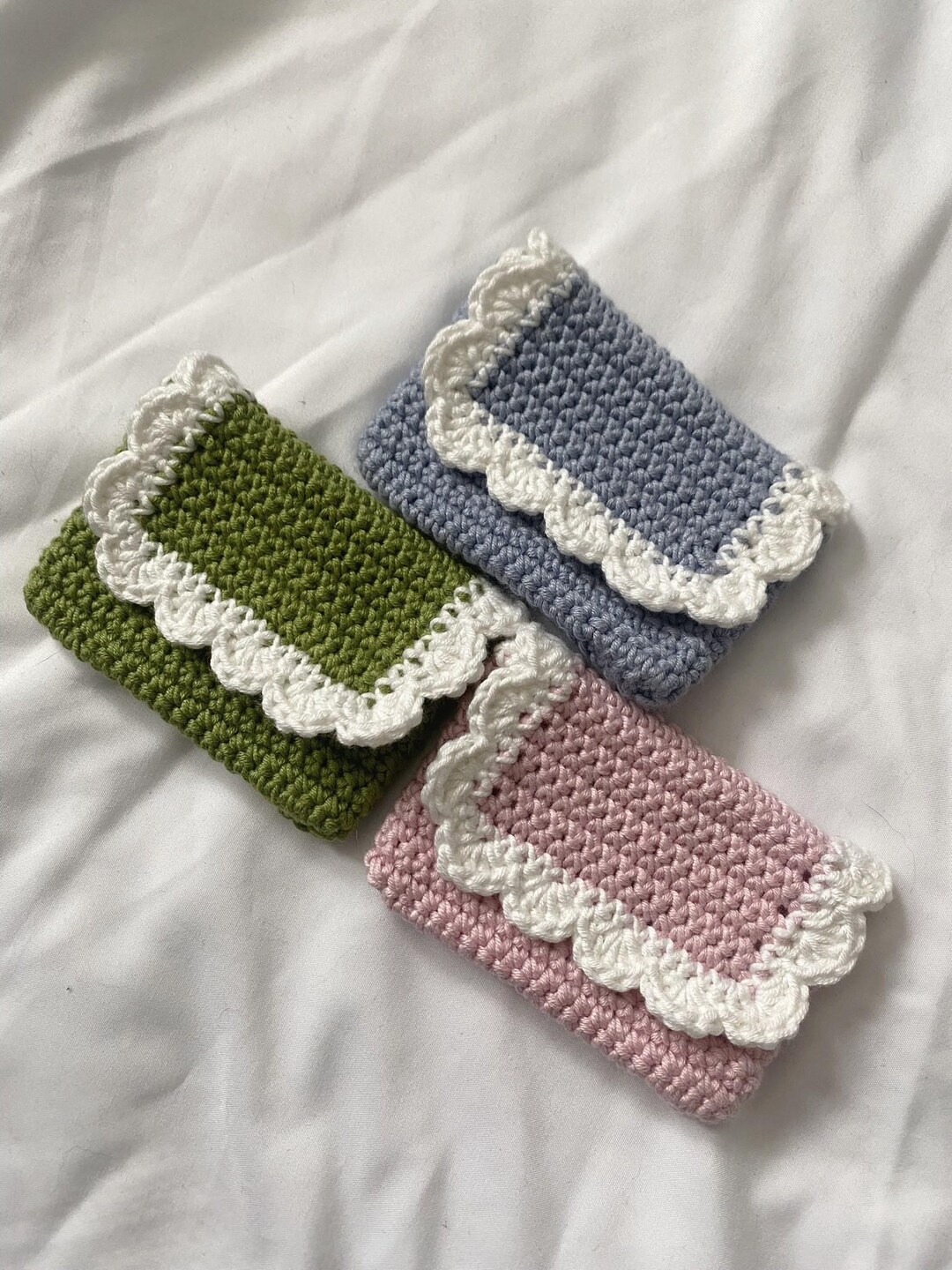 Crochet Card Wallet - Etsy