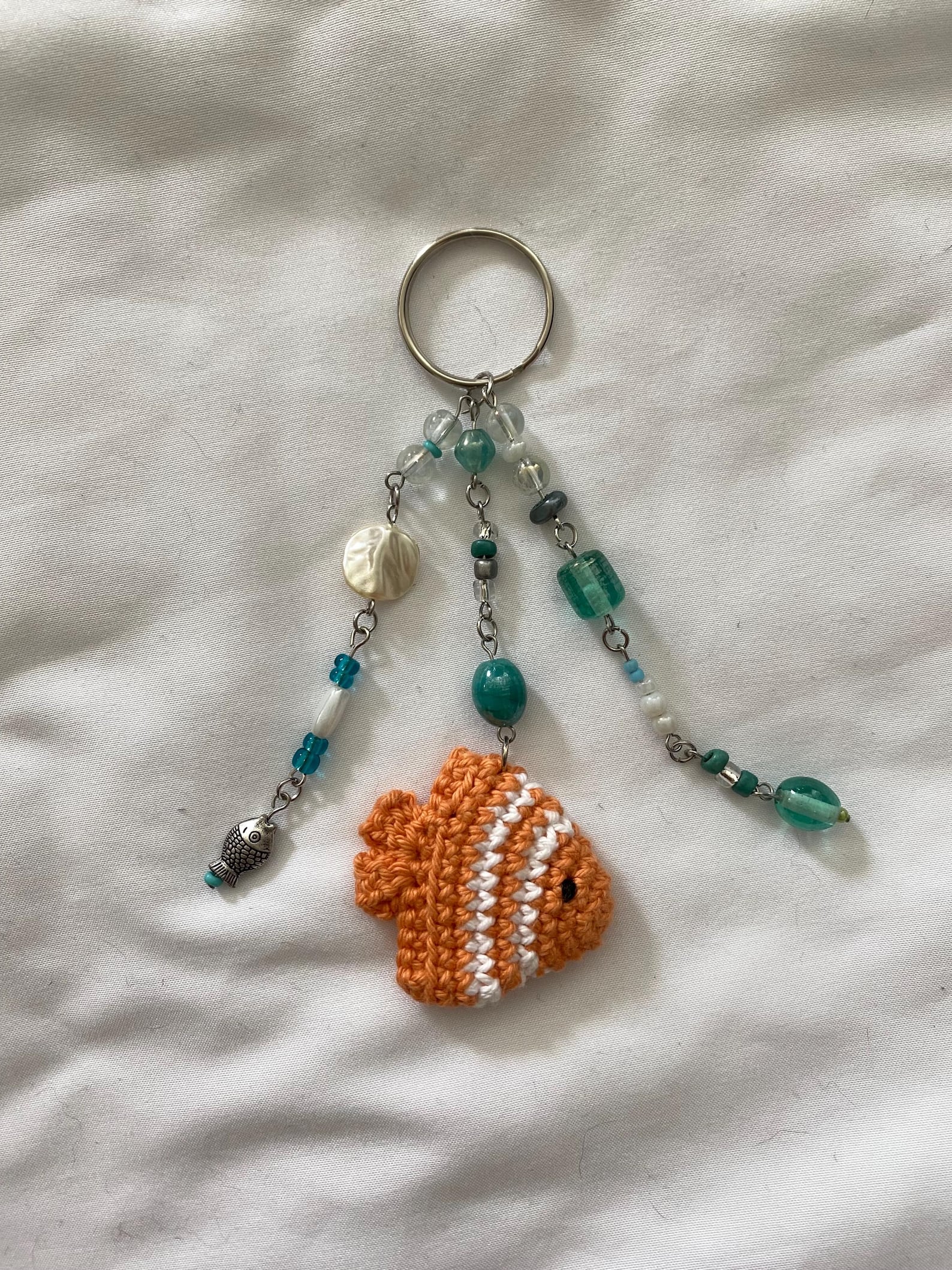 Crochet Fish Keychain - Etsy