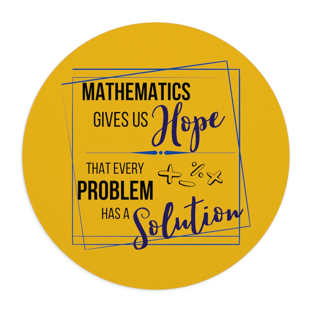 Math Mouse Pad - Etsy
