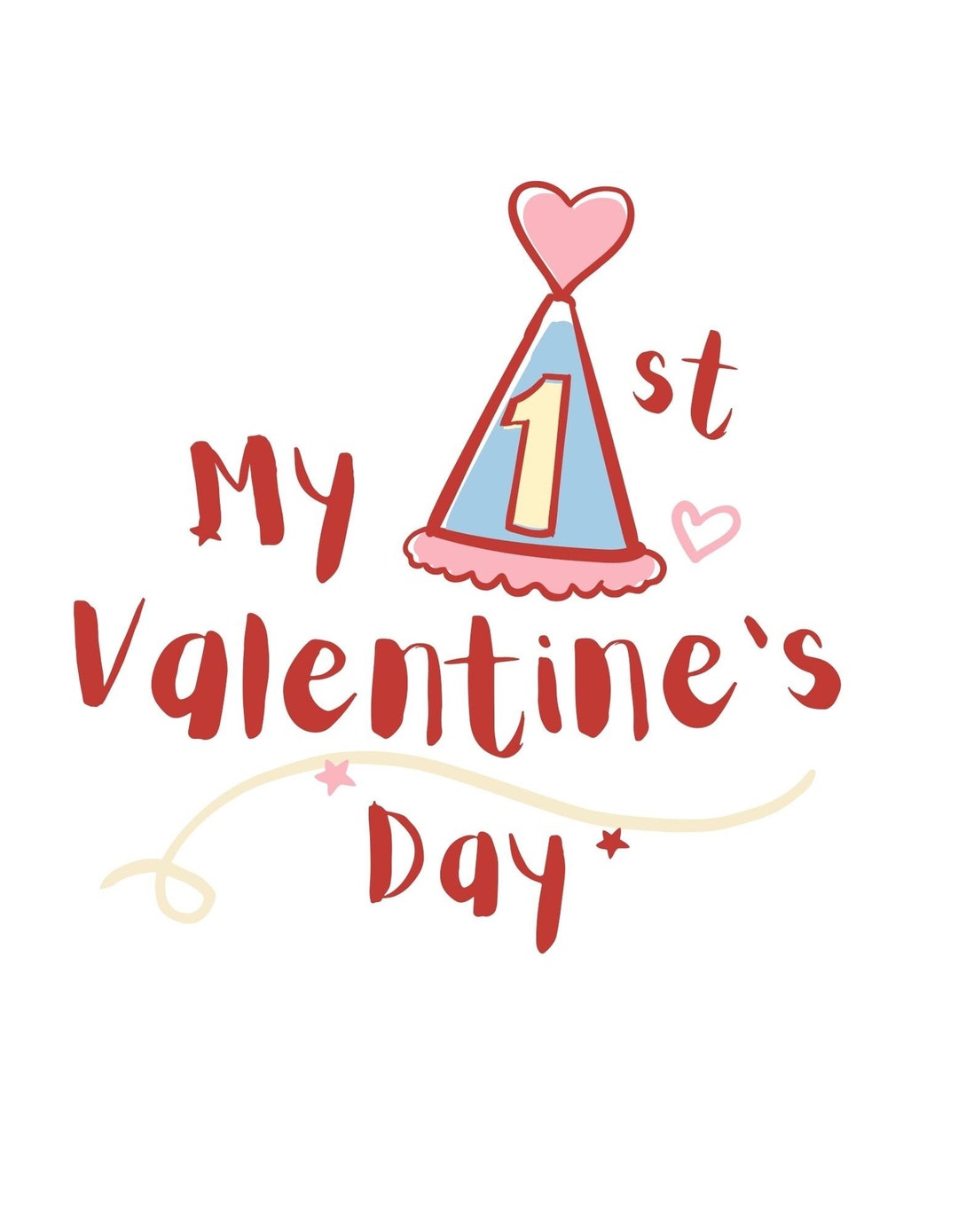 My First Valentines Day - Etsy