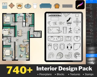 Floor Plan Furniture Blocks