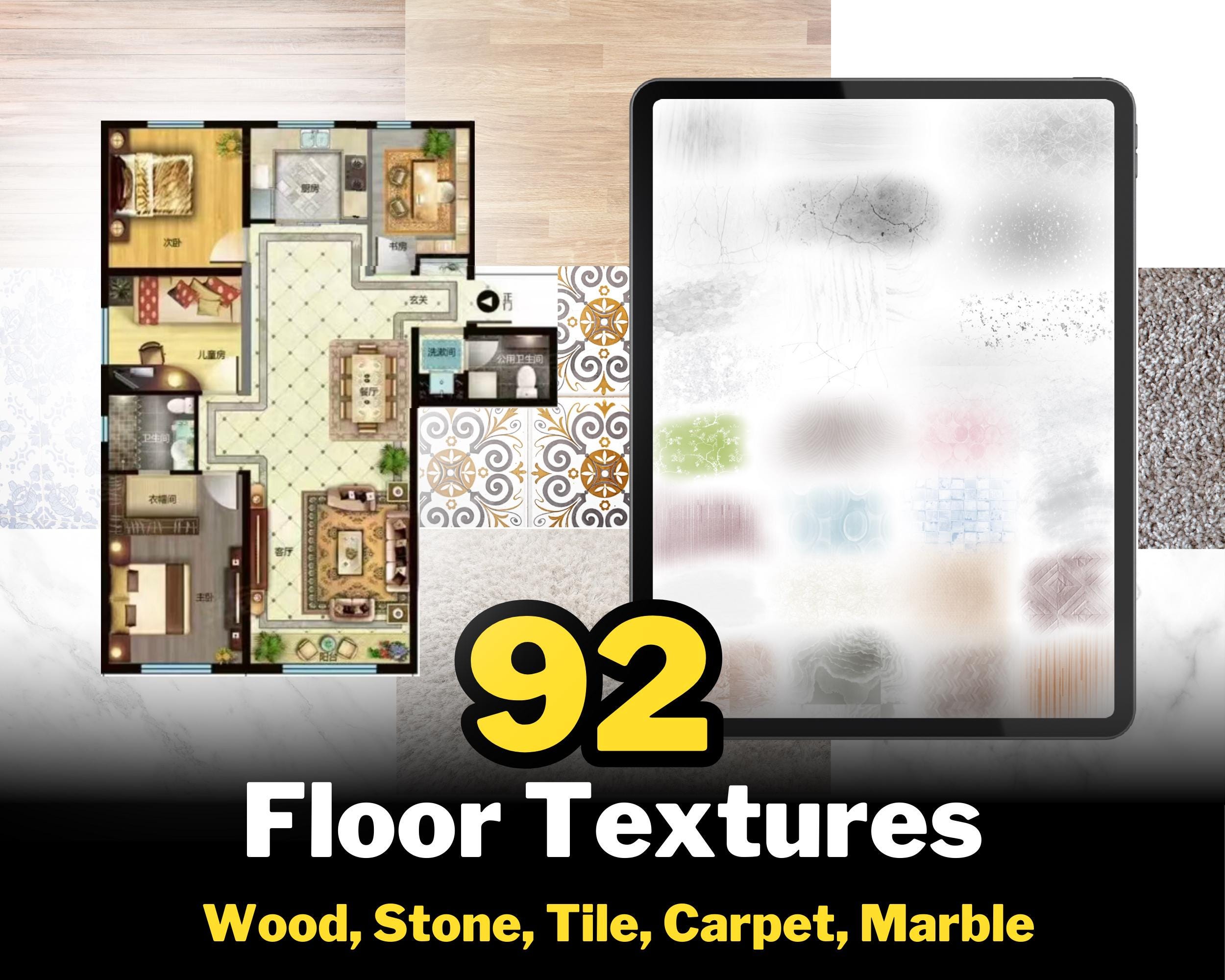 800+ Procreate Interior Design Stamps, Furniture Blocks, Textures - Etsy