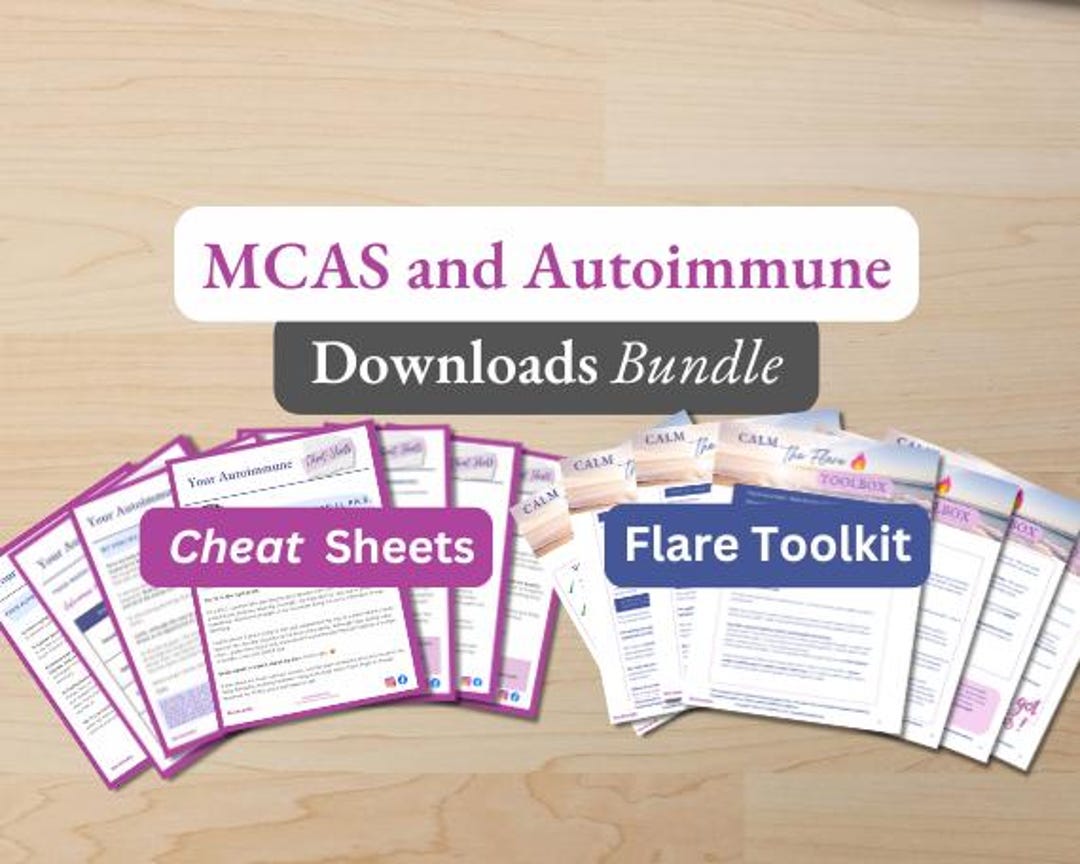 The Bundle: Cheat Sheets for MCAS, Histamine Intolerance, and ...