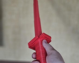 32" Collapsible Retractable Sword Katana Replaceable Blade , 3D Printed ...