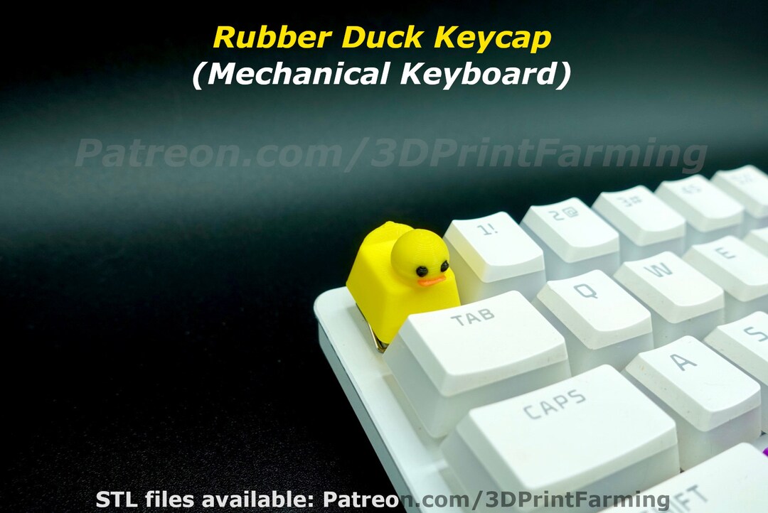 Rubber Duck Keycap - Etsy