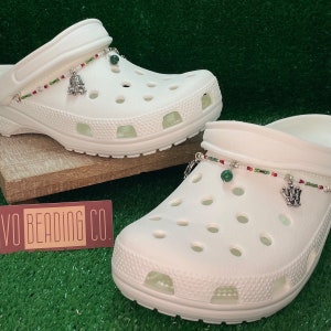 Majestic Emerald Prince Froggy Croclette DUO Set / Cute Shoe Charms ...