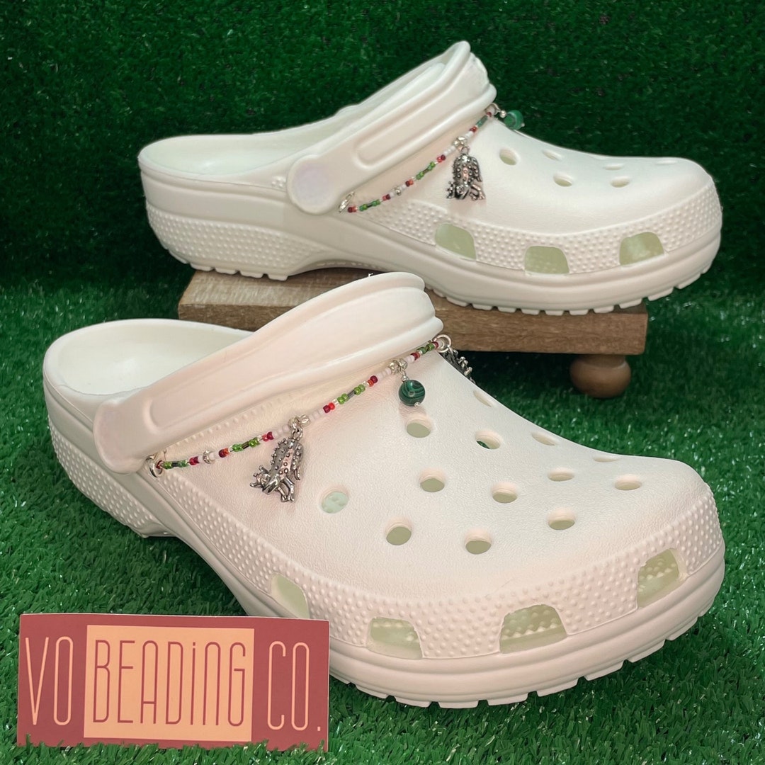 Majestic Emerald Prince Froggy Croclette DUO Set / Cute Croc Charms ...