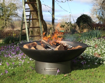 80cm British Fire Pit With Legs - Etsy UK