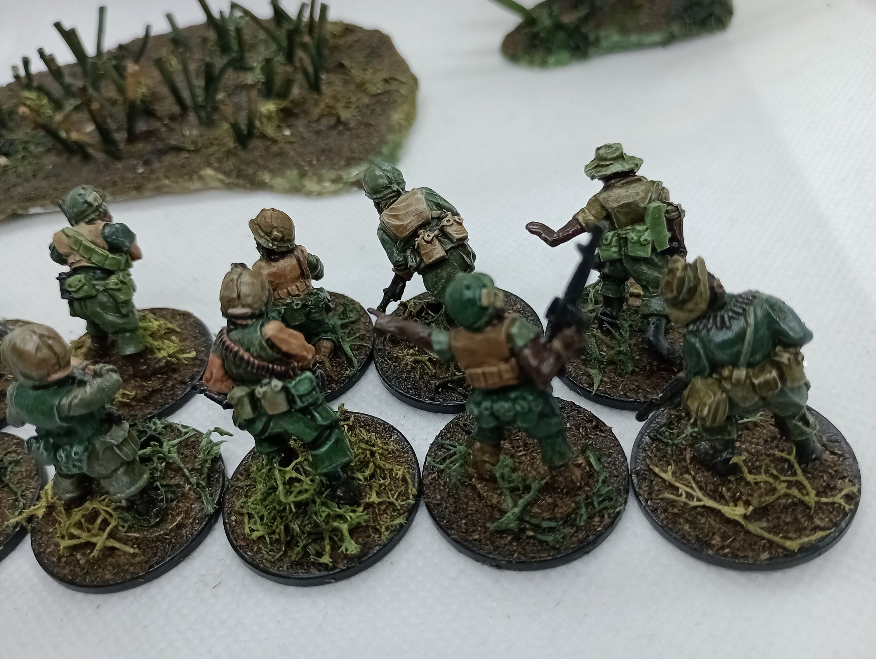 28mm Vietnam War Figures Painted US Marines X10 Delta Squad - Etsy UK