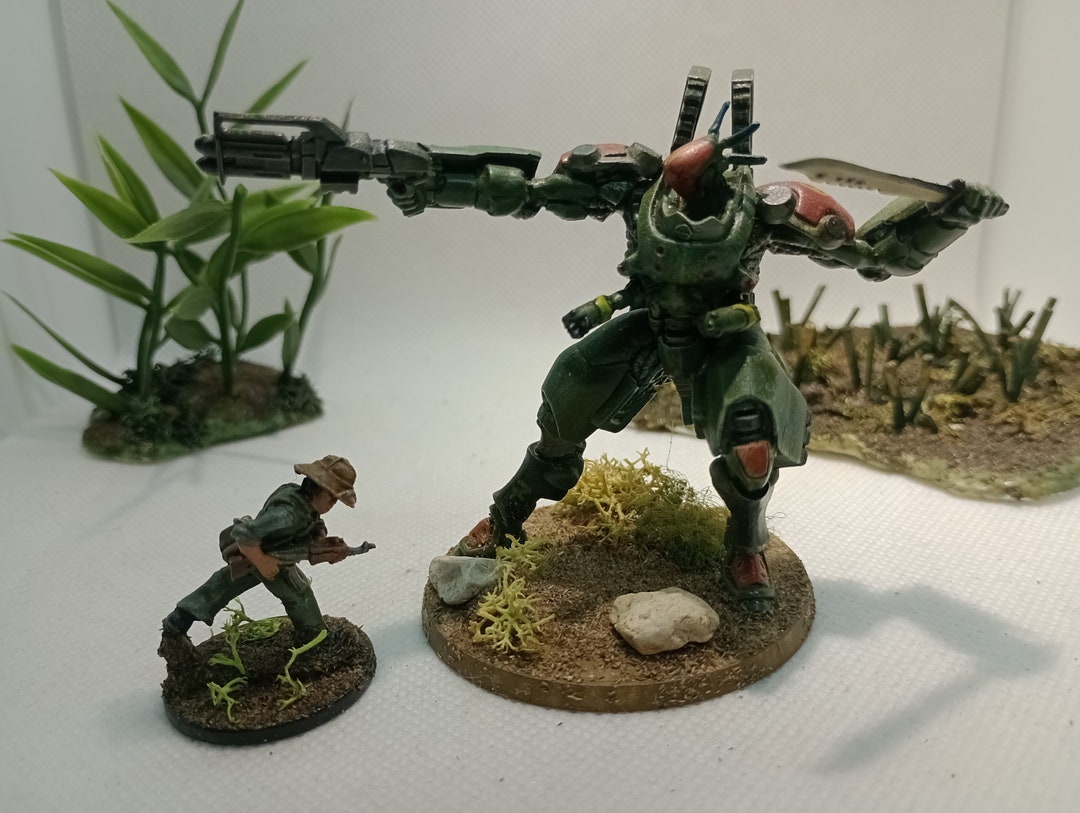 28mm scale Sci-fi Figures Painted 1x Infinity Mech - Etsy