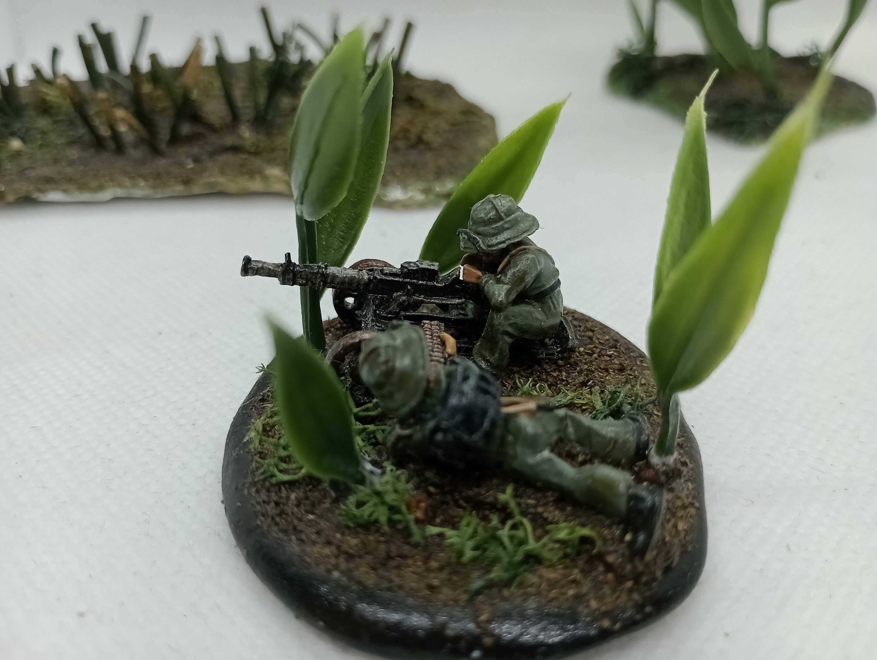 28mm Vietnam War Figures Painted NVA Heavy Machine Gun Team - Etsy