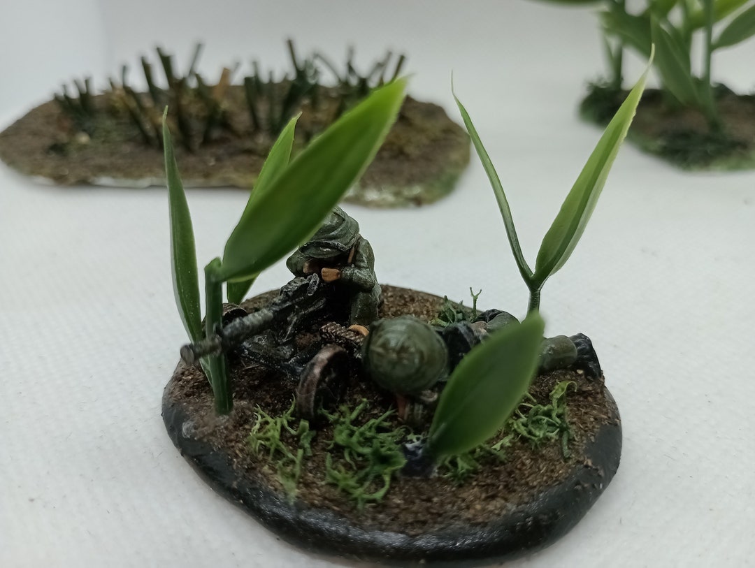 28mm Vietnam War Figures Painted NVA Heavy Machine Gun Team - Etsy
