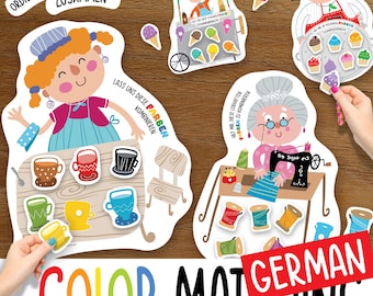 Color Matching Activities for Kids, Toddler Color Printables ...