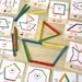 Popsicle Stick Shapes Activity,fun Learning Toddler Activity,preschool ...