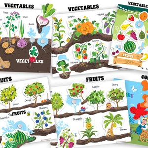 Farm Busy Book Printable Kids Farm Educational Activity Book - Etsy