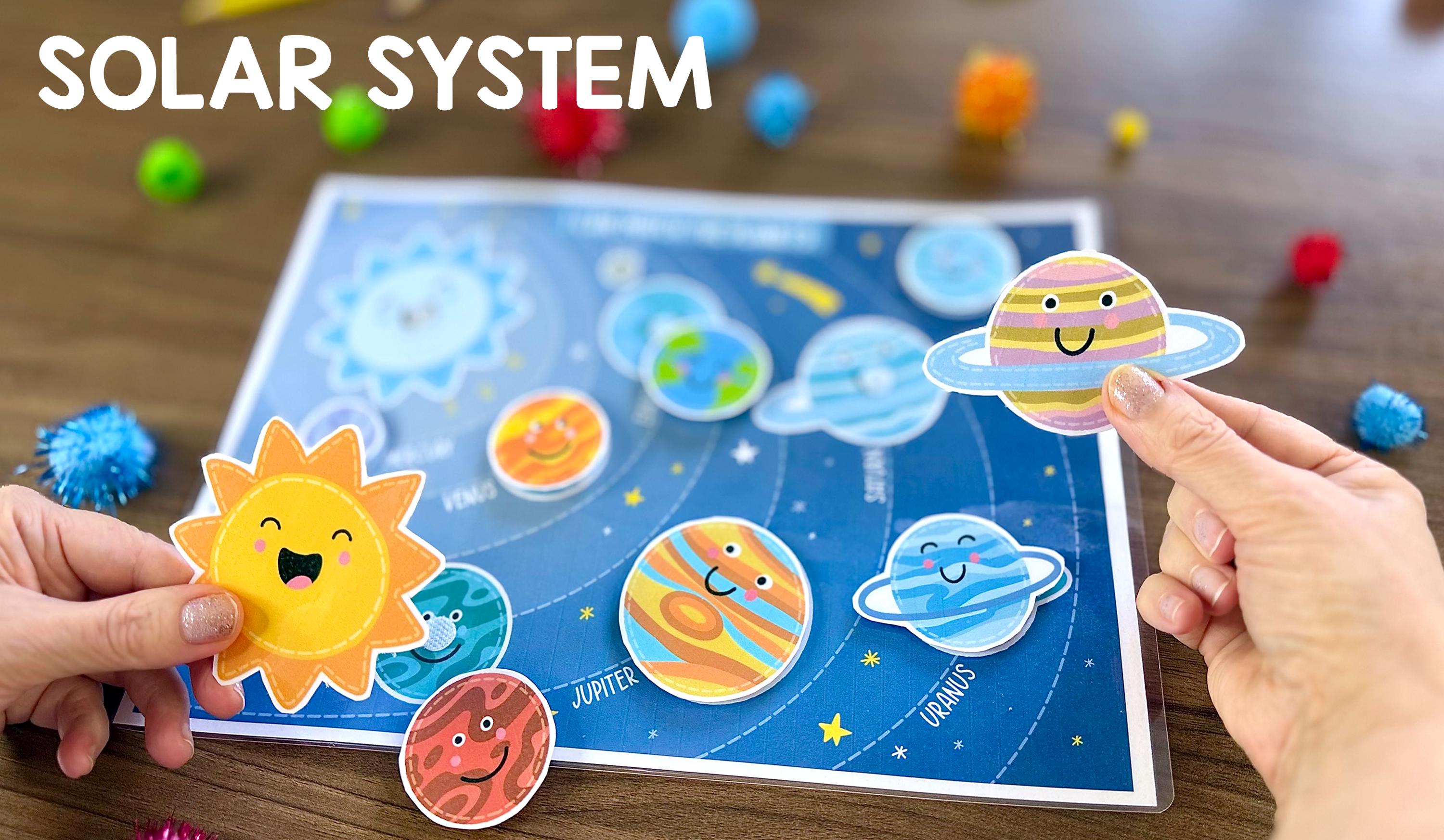Solar System Activity Pack for Kids Planets Printable Busy Book ...