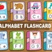 Alphabet Flashcard and Shadow Matching Game, Learning Alphabet ...