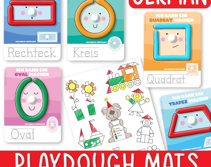Fruits Playdough Mats, Printable Toddler, Preschool Educational ...