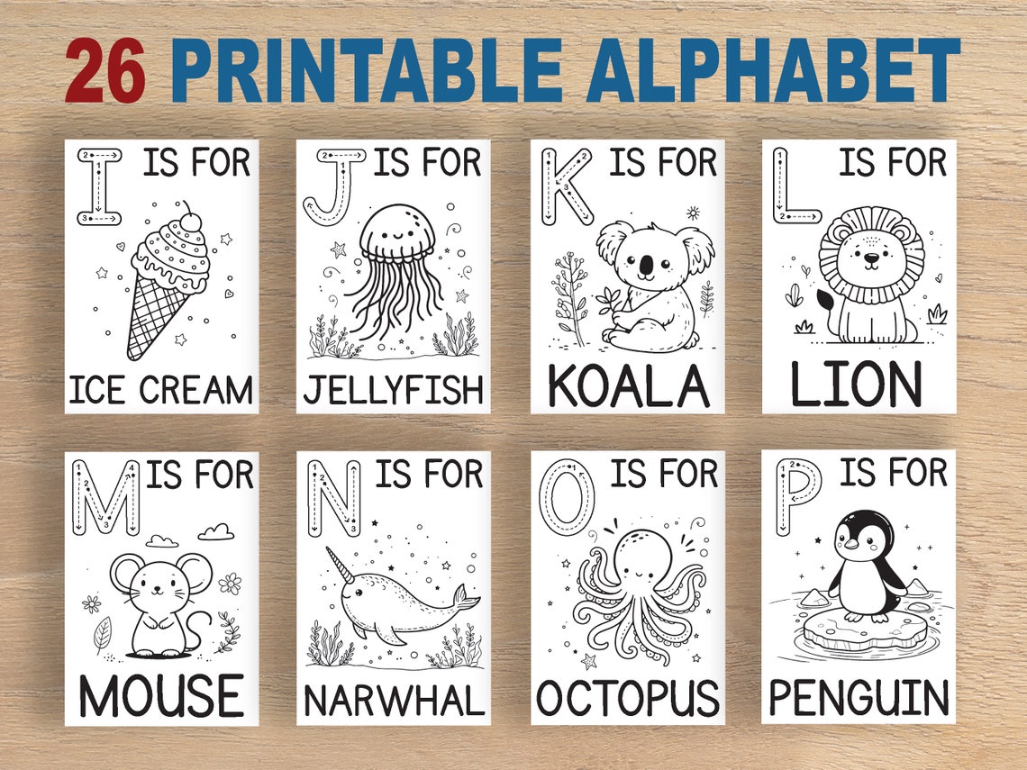 Alphabet Coloring Pages, Preschool Coloring Pages,preschool Activity ...