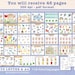 Spanish Spring Busy Book for Toddler,printable Preschool Learning ...