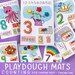 Playdough Mats Fruits Printable, Fun Activity for Kids, Learn Fruits ...