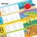 Alphabet Busy Book, ABC Quiet Book, Toddler Learning Binder, Preschool ...
