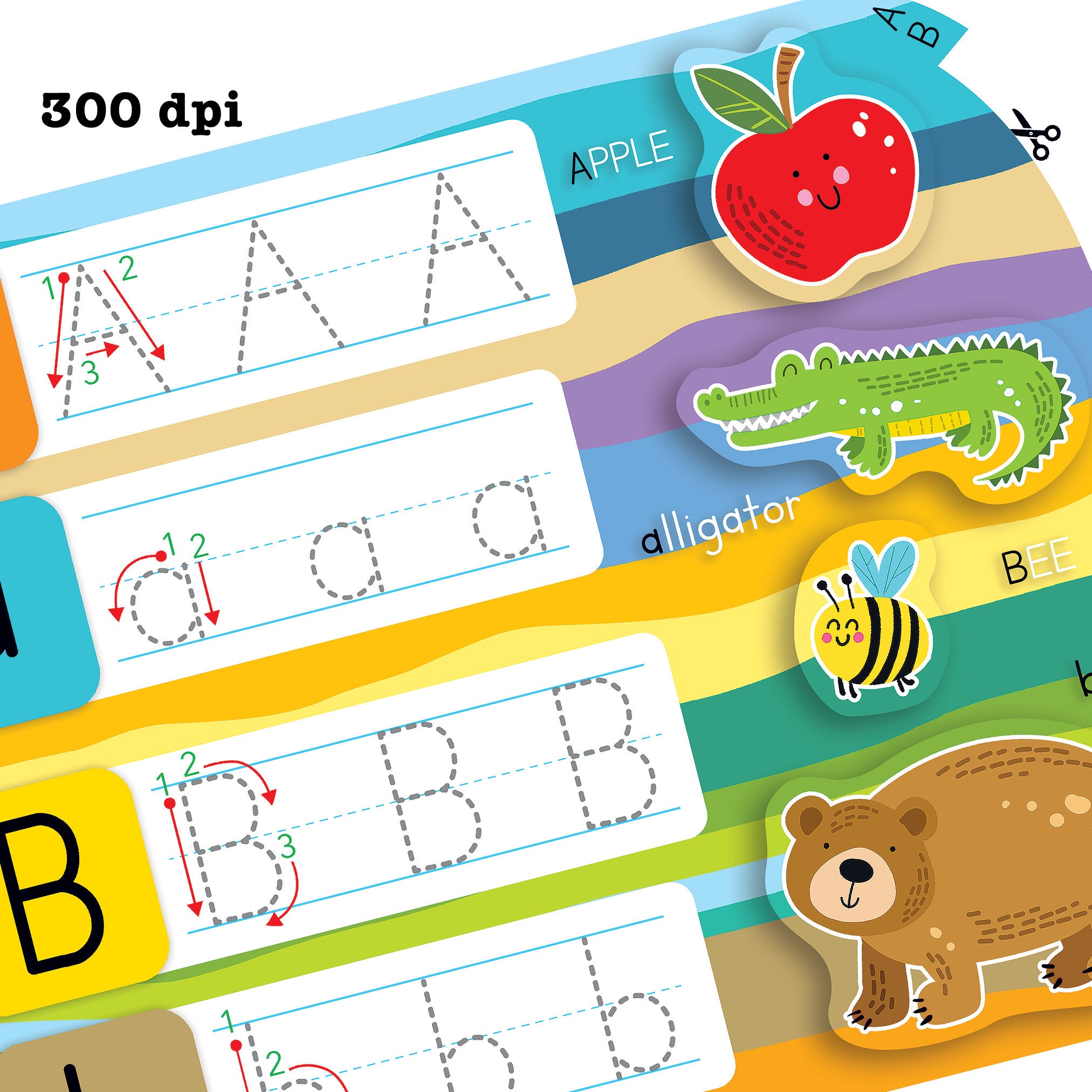Alphabet Busy Book ABC Quiet Book Toddler Learning Binder - Etsy Australia