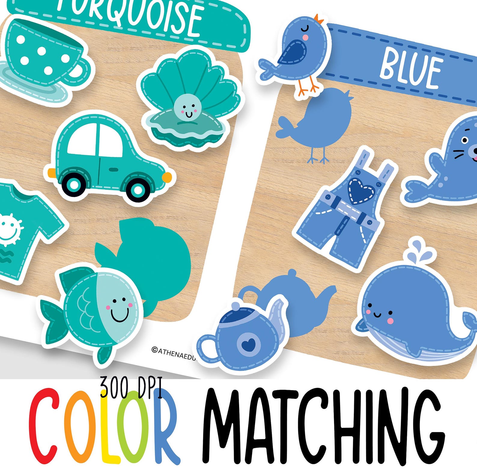 Color Sorting Matching Game Colors in Jars Activity Pages Toddler Color ...
