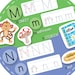 Alphabet Busy Book, ABC Quiet Book, Toddler Learning Binder, Preschool ...