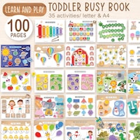 Busy Book - Etsy