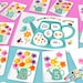 Spring Counting Activity 1-10, Number Match Printable for Toddlers, Pom ...